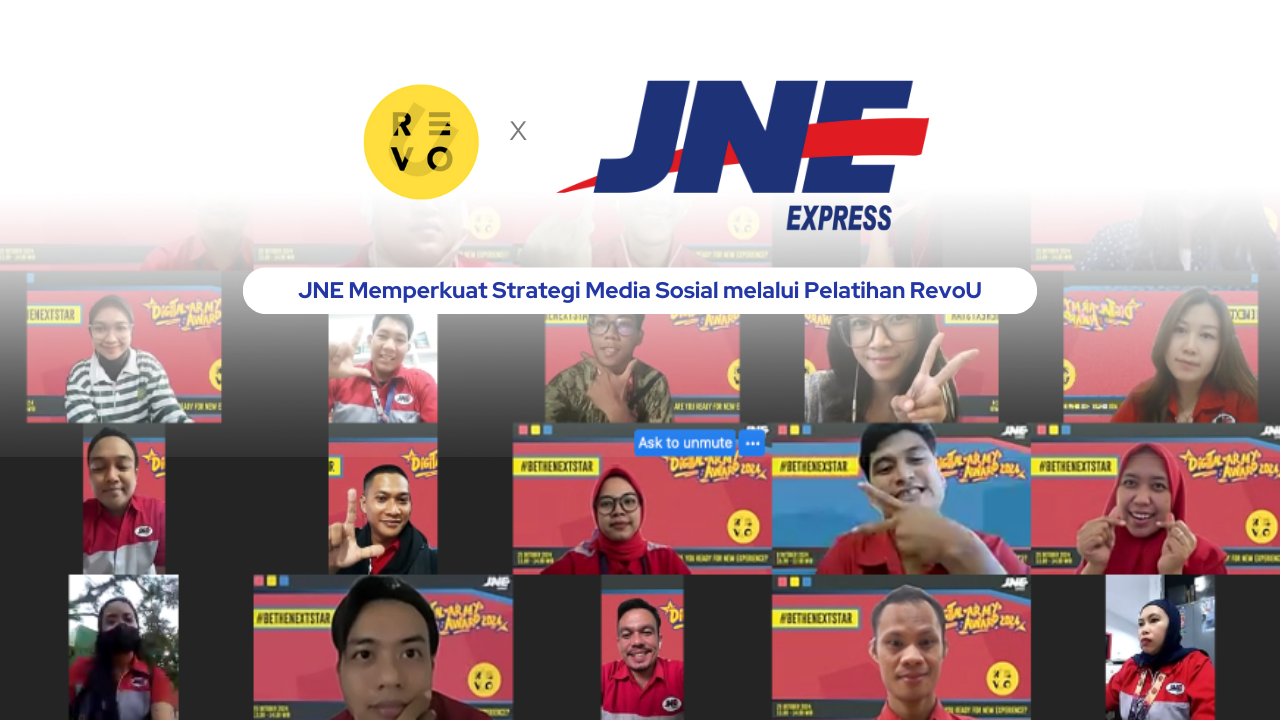 JNE Memperkuat Strategi Media Sosial melalui Pelatihan RevoU